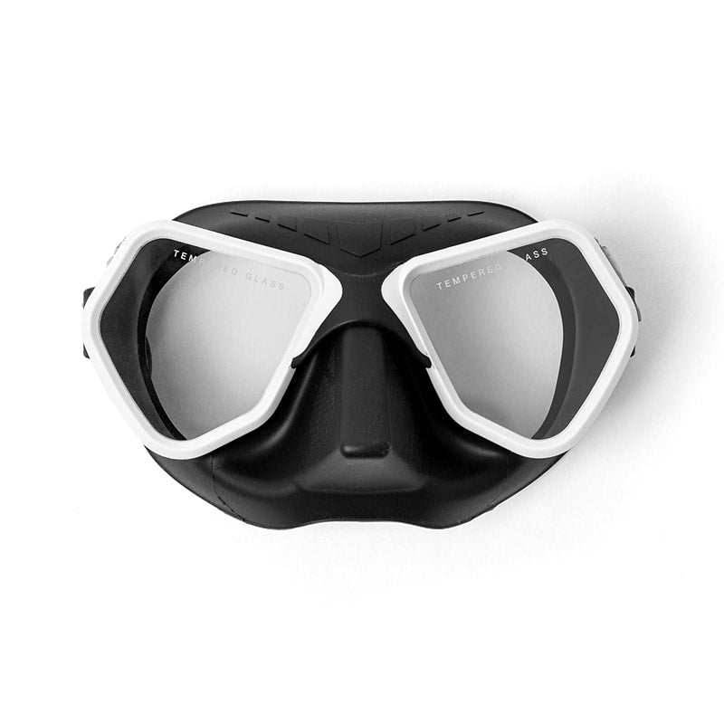 DYNAMICNORD AM-30 APNEA MASK- BLACK/WHITE - Bermuda– Bermuda Diving Center