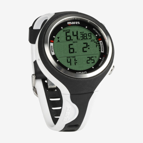 MARES DIVE COMPUTER SMART BLACK/WHITE - Bermuda Diving– Bermuda Diving ...